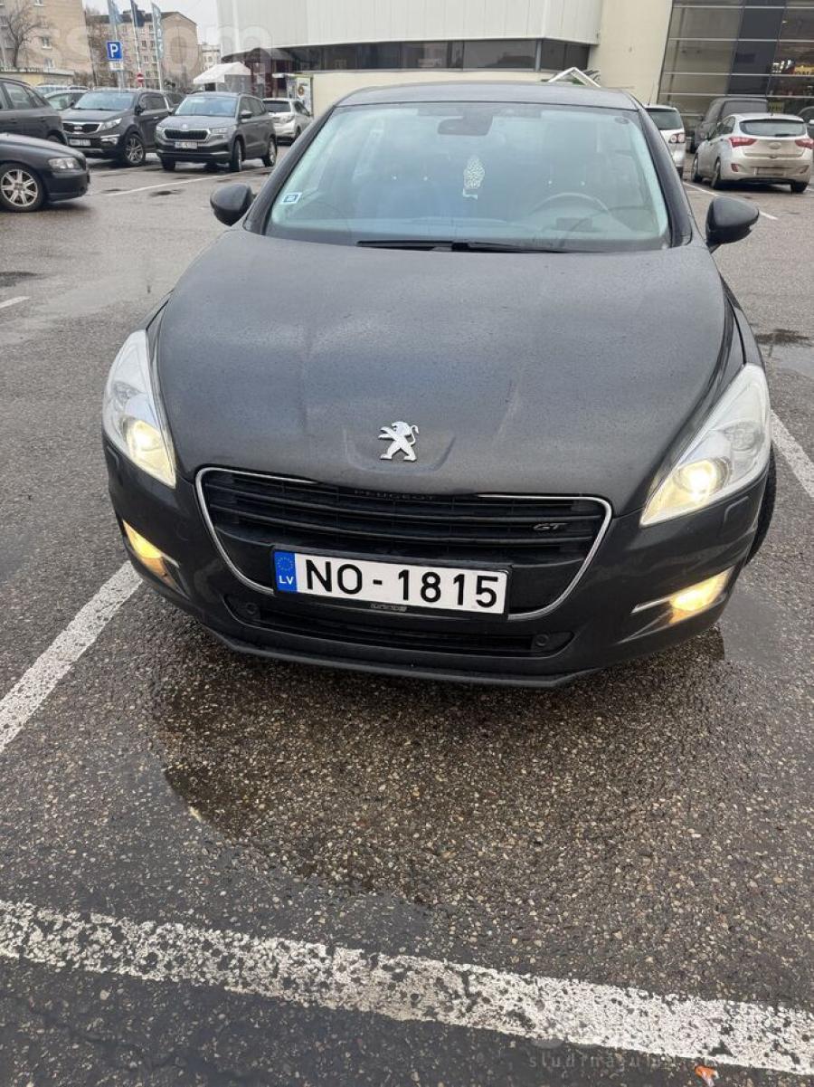 Grey Peugeot 508 2013 in Daugavpils, with an engine capacity of 2.20 L and mileage of 256 thousand km for 3900 €, photo 1 on AUTOMOTO.COM.LV