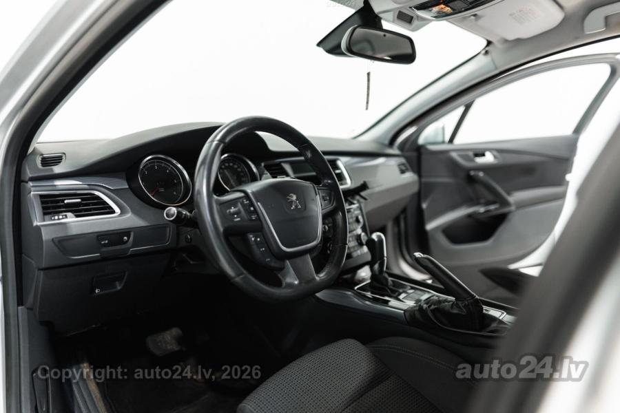 Grey Peugeot 508 2013 in Tallinn, with an engine capacity of 2.00 L and mileage of 207 thousand km for 4990 €, photo 10 on AUTOMOTO.COM.LV