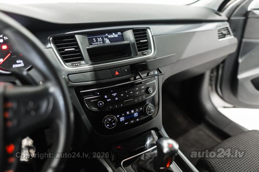 Grey Peugeot 508 2013 in Tallinn, with an engine capacity of 2.00 L and mileage of 207 thousand km for 4990 €, photo 20 on AUTOMOTO.COM.LV
