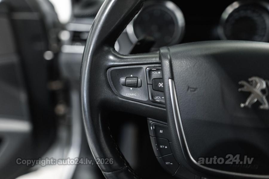 Grey Peugeot 508 2013 in Tallinn, with an engine capacity of 2.00 L and mileage of 207 thousand km for 4990 €, photo 26 on AUTOMOTO.COM.LV