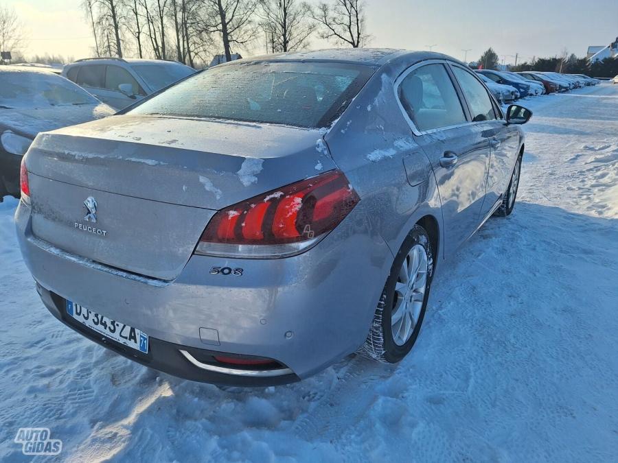 Grey Peugeot 508 2014 in Taurage, with an engine capacity of 2.00 L and mileage of 250 thousand km for 5950 €, photo 4 on AUTOMOTO.COM.LV