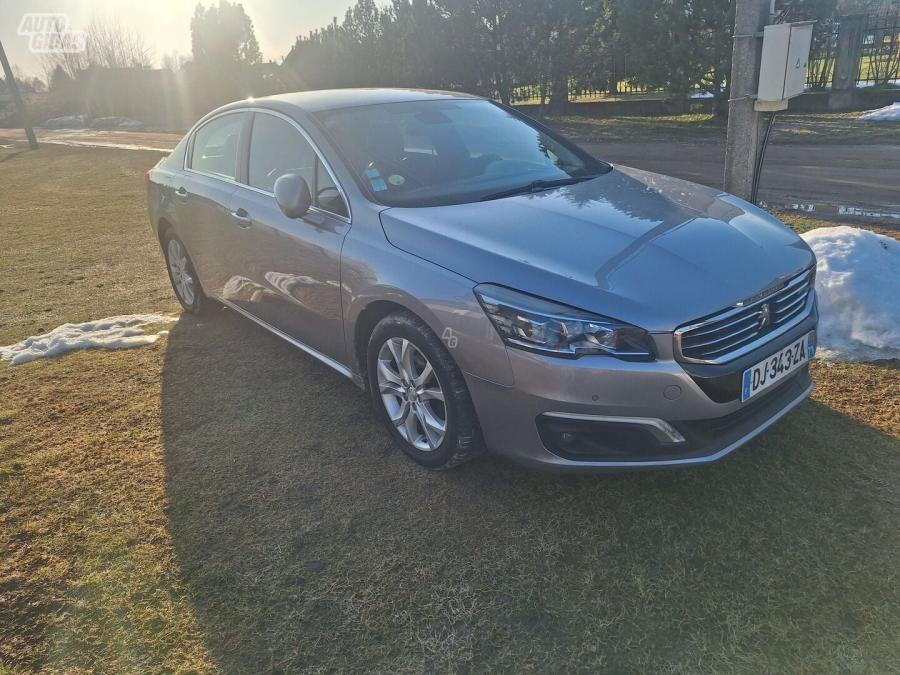 Pelēks Peugeot 508 2014 Tauragė, ar dzinēja tilpumu 2.00 L un nobraukumu 250 tūkst. km par 5600 €, foto 1 vietnē AUTOMOTO.COM.LV