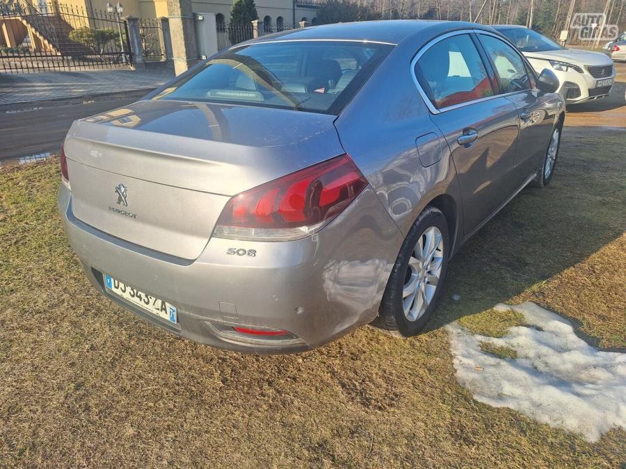 Pelēks Peugeot 508 2014 Tauragė, ar dzinēja tilpumu 2.00 L un nobraukumu 250 tūkst. km par 5600 €, foto 2 vietnē AUTOMOTO.COM.LV