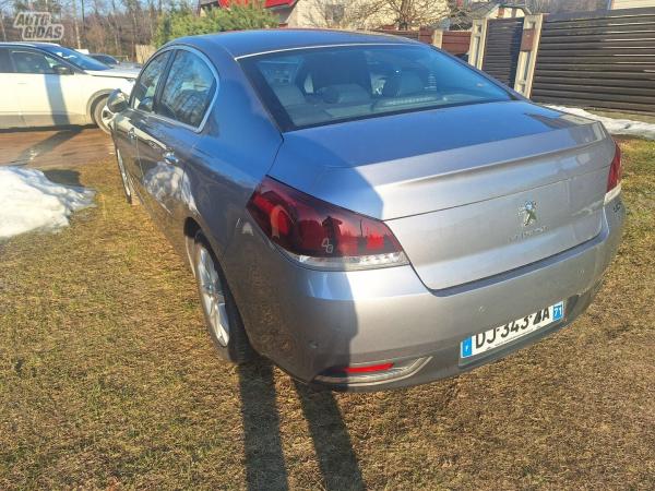 Pelēks Peugeot 508 2014 Tauragė, ar dzinēja tilpumu 2.00 L un nobraukumu 250 tūkst. km par 5600 €, foto 4 vietnē AUTOMOTO.COM.LV