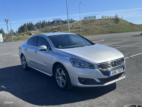 Grey Peugeot 508 2014 in Narva, with an engine capacity of 1.60 L and mileage of 153 thousand km for 4500 €, photo 9 on AUTOMOTO.COM.LV