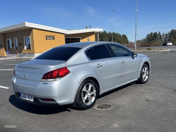Grey Peugeot 508 2014 in Narva, with an engine capacity of 1.60 L and mileage of 153 thousand km for 4500 €, photo 10 on AUTOMOTO.COM.LV