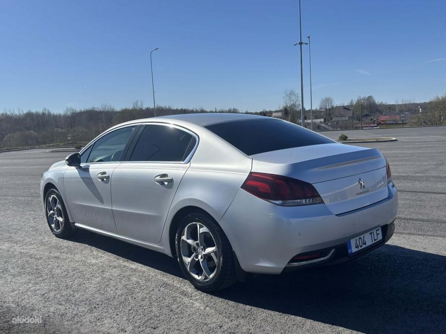 Pelēks Peugeot 508 2014 Narva, ar dzinēja tilpumu 1.60 L un nobraukumu 153 tūkst. km par 4500 €, foto 12 vietnē AUTOMOTO.COM.LV