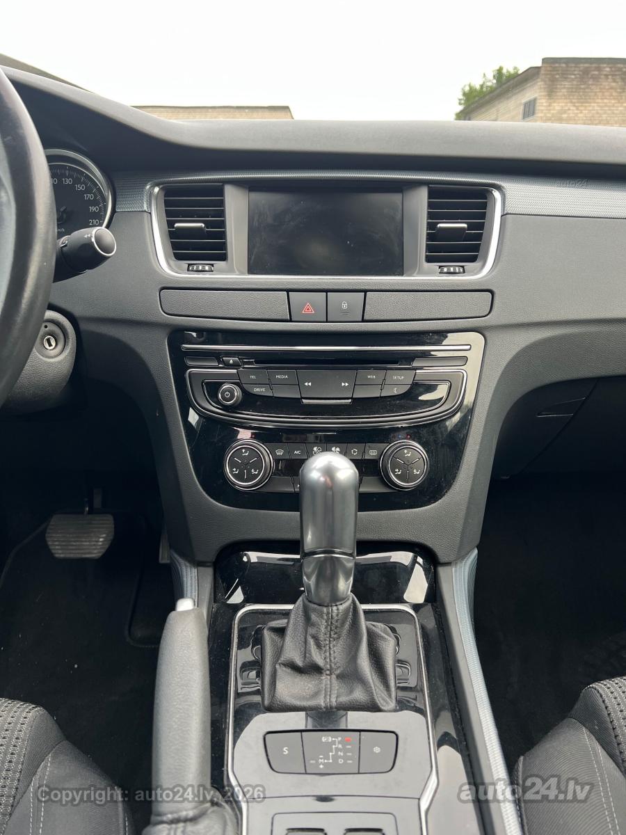 Pelēks Peugeot 508 2014 Narva, ar dzinēja tilpumu 1.60 L un nobraukumu 153 tūkst. km par 4499 €, foto 16 vietnē AUTOMOTO.COM.LV