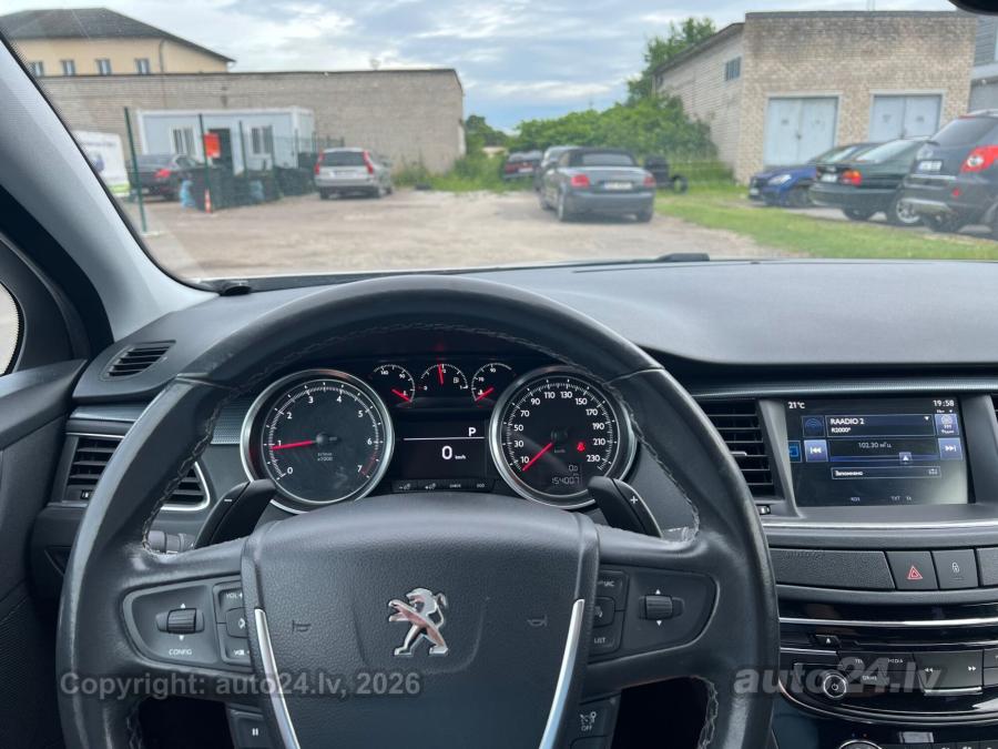 Pelēks Peugeot 508 2014 Narva, ar dzinēja tilpumu 1.60 L un nobraukumu 153 tūkst. km par 4499 €, foto 17 vietnē AUTOMOTO.COM.LV