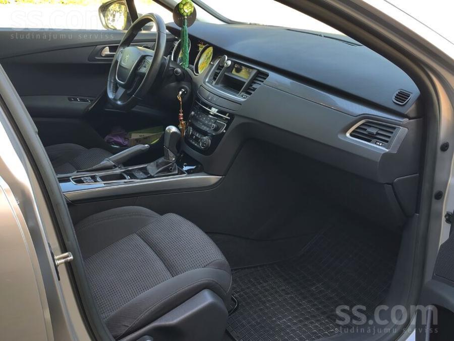 Pelēks Peugeot 508 2014 Ogre, ar dzinēja tilpumu 2.00 L un nobraukumu 150 tūkst. km par 6570 €, foto 12 vietnē AUTOMOTO.COM.LV