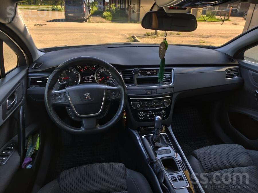Pelēks Peugeot 508 2014 Ogre, ar dzinēja tilpumu 2.00 L un nobraukumu 150 tūkst. km par 6570 €, foto 18 vietnē AUTOMOTO.COM.LV