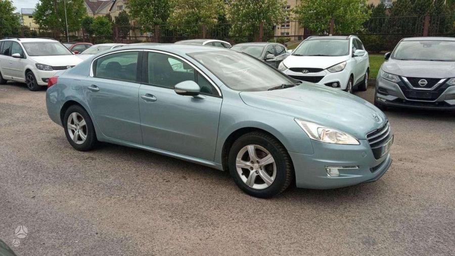 Grey Peugeot 508 2014 in Panevezys, with an engine capacity of 1.56 L and mileage of 226 thousand km for 4000 €, photo 10 on AUTOMOTO.COM.LV