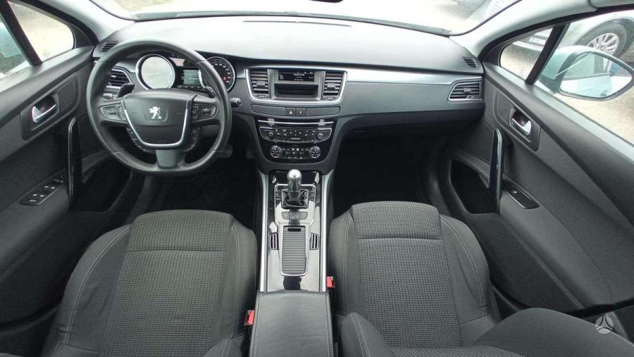 Grey Peugeot 508 2014 in Panevezys, with an engine capacity of 1.56 L and mileage of 226 thousand km for 4000 €, photo 19 on AUTOMOTO.COM.LV