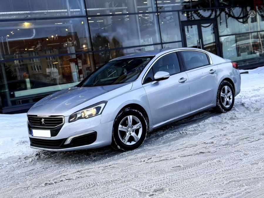 Grey Peugeot 508 2015 in Klaipeda, with an engine capacity of 1.60 L and mileage of 277 thousand km for 4700 €, photo 1 on AUTOMOTO.COM.LV
