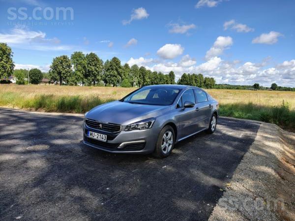 Grey Peugeot 508 2015 in Riga, with an engine capacity of 1.60 L and mileage of 169 thousand km for 6780 €, photo 1 on AUTOMOTO.COM.LV