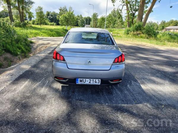 Grey Peugeot 508 2015 in Riga, with an engine capacity of 1.60 L and mileage of 169 thousand km for 6780 €, photo 6 on AUTOMOTO.COM.LV