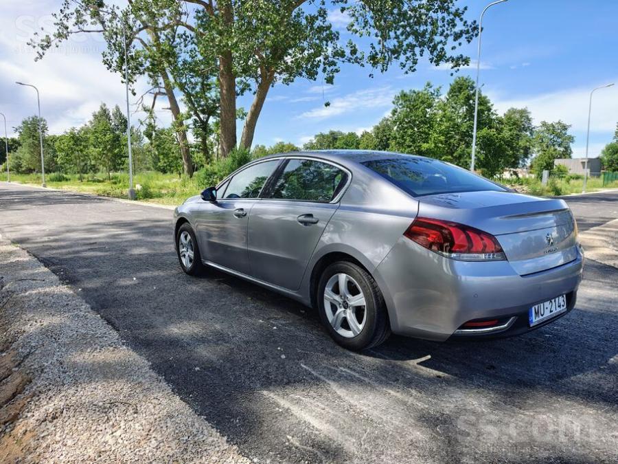 Pelēks Peugeot 508 2015 Rīga, ar dzinēja tilpumu 1.60 L un nobraukumu 169 tūkst. km par 6780 €, foto 8 vietnē AUTOMOTO.COM.LV