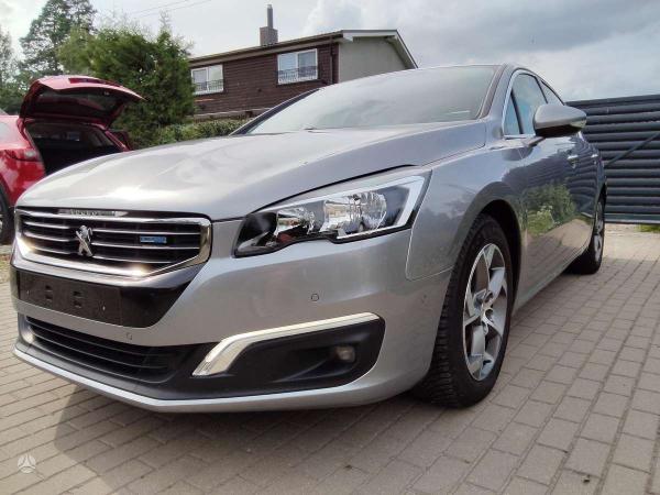 Pelēks Peugeot 508 2015 Viļņa, ar dzinēja tilpumu 2.00 L un nobraukumu 236 tūkst. km par 6250 €, foto 1 vietnē AUTOMOTO.COM.LV