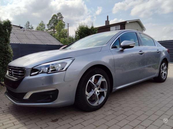 Pelēks Peugeot 508 2015 Viļņa, ar dzinēja tilpumu 2.00 L un nobraukumu 236 tūkst. km par 6250 €, foto 3 vietnē AUTOMOTO.COM.LV