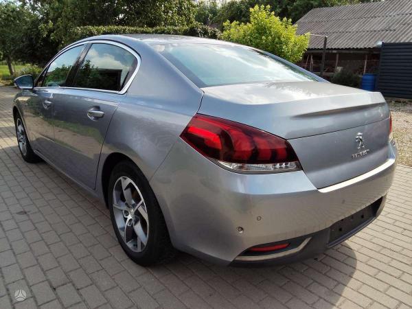 Pelēks Peugeot 508 2015 Viļņa, ar dzinēja tilpumu 2.00 L un nobraukumu 236 tūkst. km par 6250 €, foto 7 vietnē AUTOMOTO.COM.LV