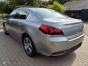 Pelēks Peugeot 508 2015 Viļņa, ar dzinēja tilpumu 2.00 L un nobraukumu 236 tūkst. km par 6250 €, foto 8 vietnē AUTOMOTO.COM.LV