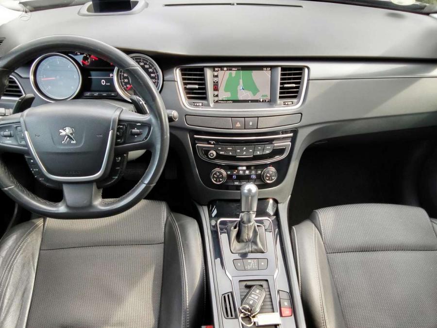 Pelēks Peugeot 508 2015 Viļņa, ar dzinēja tilpumu 2.00 L un nobraukumu 236 tūkst. km par 6250 €, foto 9 vietnē AUTOMOTO.COM.LV