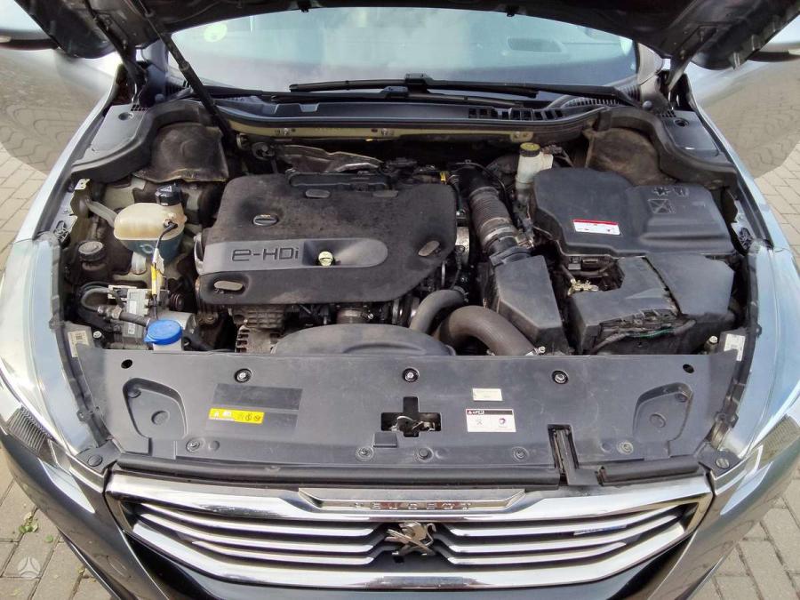 Pelēks Peugeot 508 2015 Viļņa, ar dzinēja tilpumu 2.00 L un nobraukumu 236 tūkst. km par 6250 €, foto 17 vietnē AUTOMOTO.COM.LV