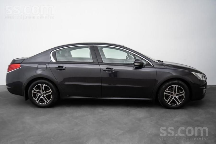 Grey Peugeot 508 2015 in Tallinn, with an engine capacity of 1.60 L and mileage of 155 thousand km for 6999 €, photo 7 on AUTOMOTO.COM.LV