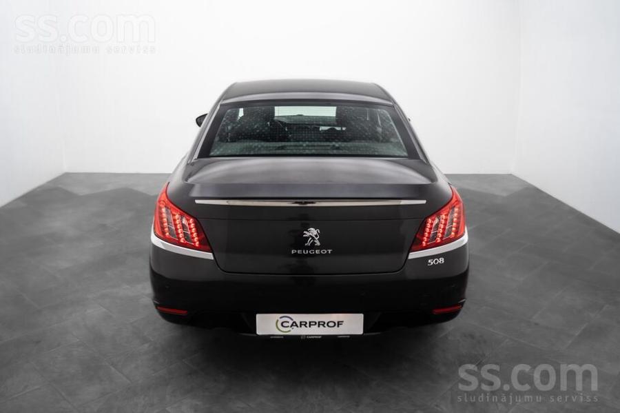 Grey Peugeot 508 2015 in Tallinn, with an engine capacity of 1.60 L and mileage of 155 thousand km for 6999 €, photo 8 on AUTOMOTO.COM.LV