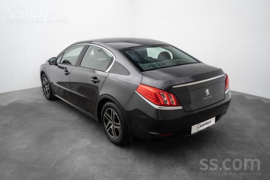 Grey Peugeot 508 2015 in Tallinn, with an engine capacity of 1.60 L and mileage of 155 thousand km for 6999 €, photo 9 on AUTOMOTO.COM.LV