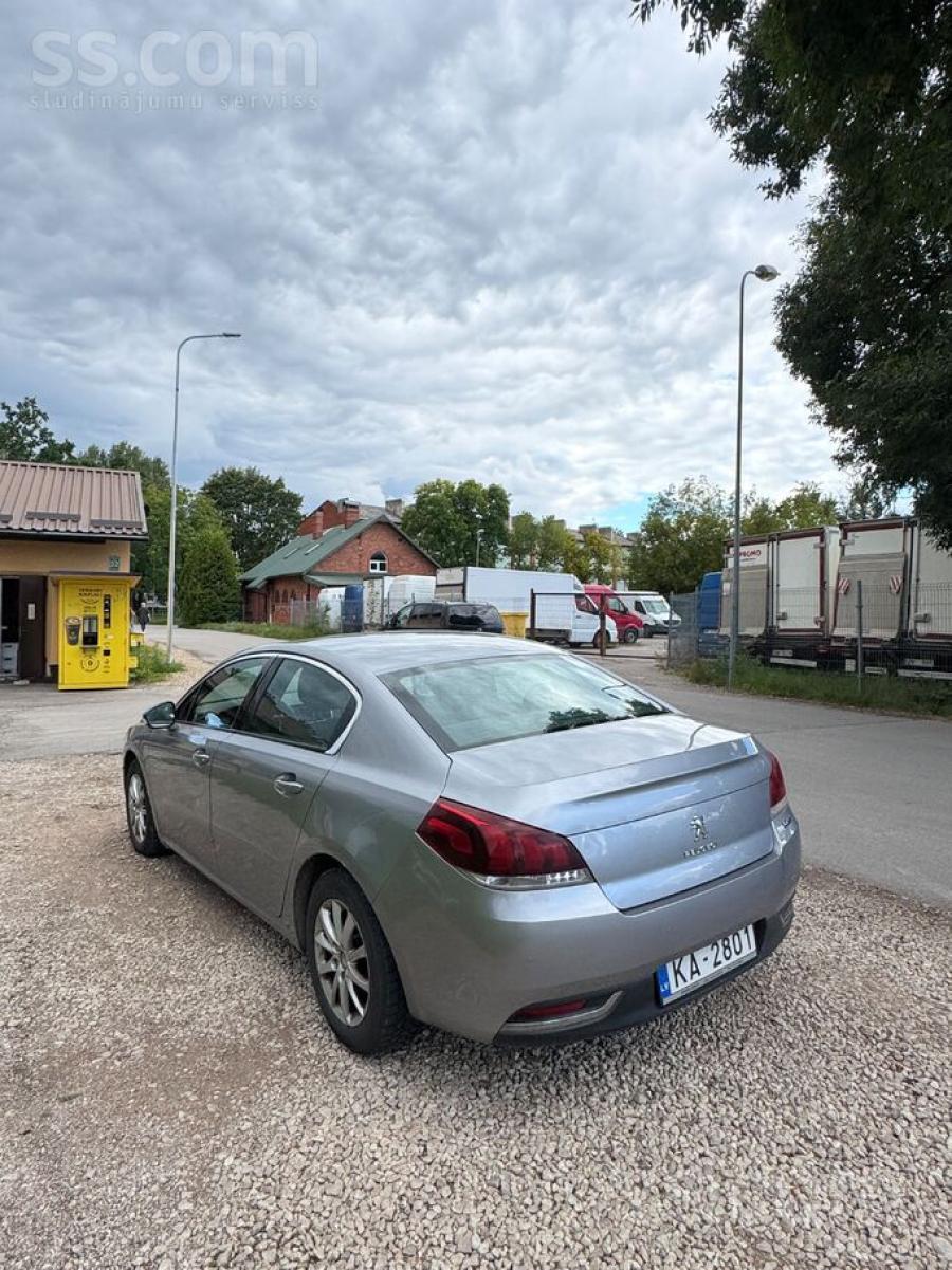 Pelēks Peugeot 508 2015 Rīga, ar dzinēja tilpumu 1.60 L un nobraukumu 191 tūkst. km par 2650 €, foto 4 vietnē AUTOMOTO.COM.LV