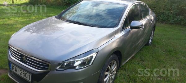 Peugeot 508 2015 Rīga vietnē Pelēks Peugeot 508 2015 Rīga, ar dzinēja tilpumu 1.60 L un nobraukumu 191 tūkst. km par 2950 €, foto 1 vietnē AUTOMOTO.COM.LV