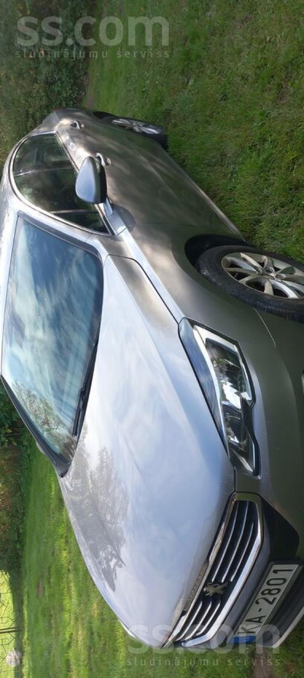 Peugeot 508 2015 Rīga vietnē Pelēks Peugeot 508 2015 Rīga, ar dzinēja tilpumu 1.60 L un nobraukumu 191 tūkst. km par 2950 €, foto 6 vietnē AUTOMOTO.COM.LV