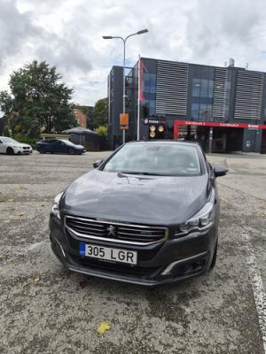 Pelēks Peugeot 508 2015 Tartu, ar dzinēja tilpumu 2.00 L un nobraukumu 175 tūkst. km par 6100 €, foto 3 vietnē AUTOMOTO.COM.LV