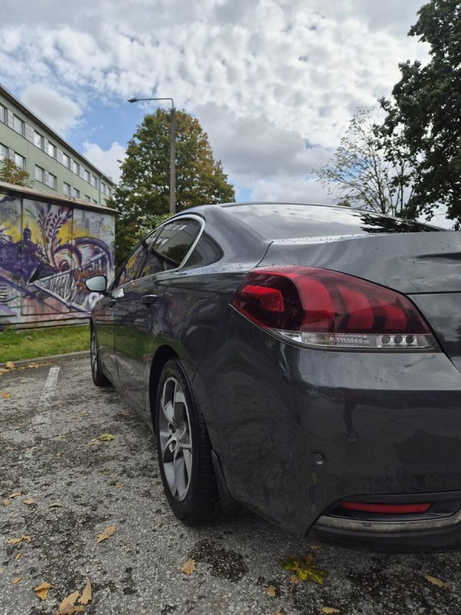 Pelēks Peugeot 508 2015 Tartu, ar dzinēja tilpumu 2.00 L un nobraukumu 175 tūkst. km par 6100 €, foto 13 vietnē AUTOMOTO.COM.LV