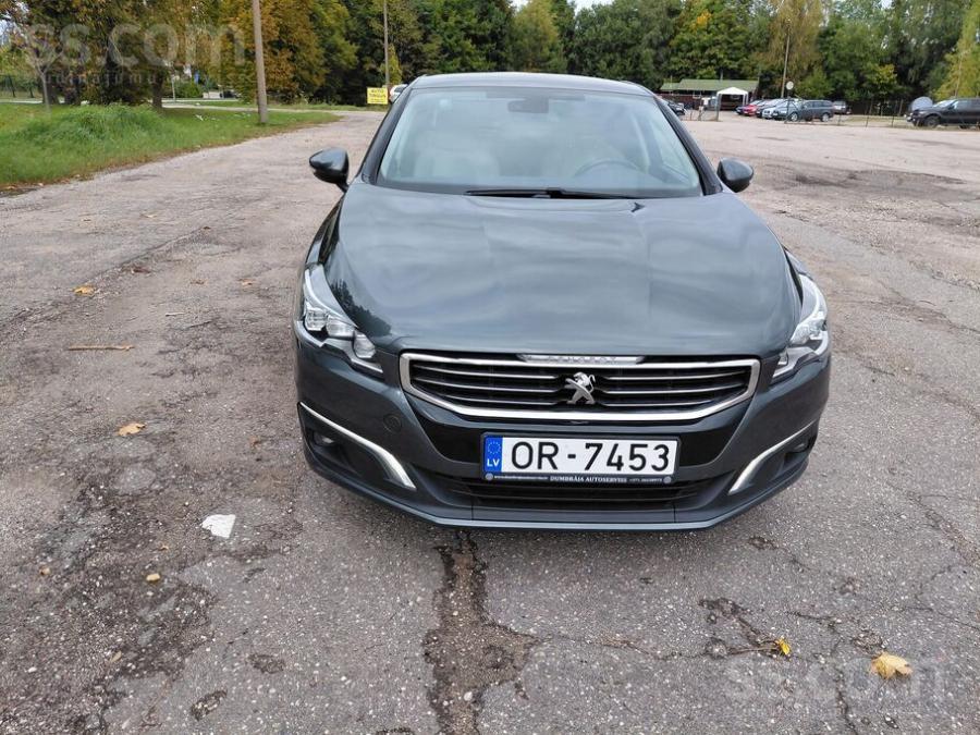 Серый Пежо 508 2015 в Талси, объемом двигателя 1.60 л и пробегом 163 тыс. км за 7950 €, фото 3 на AUTOMOTO.COM.LV