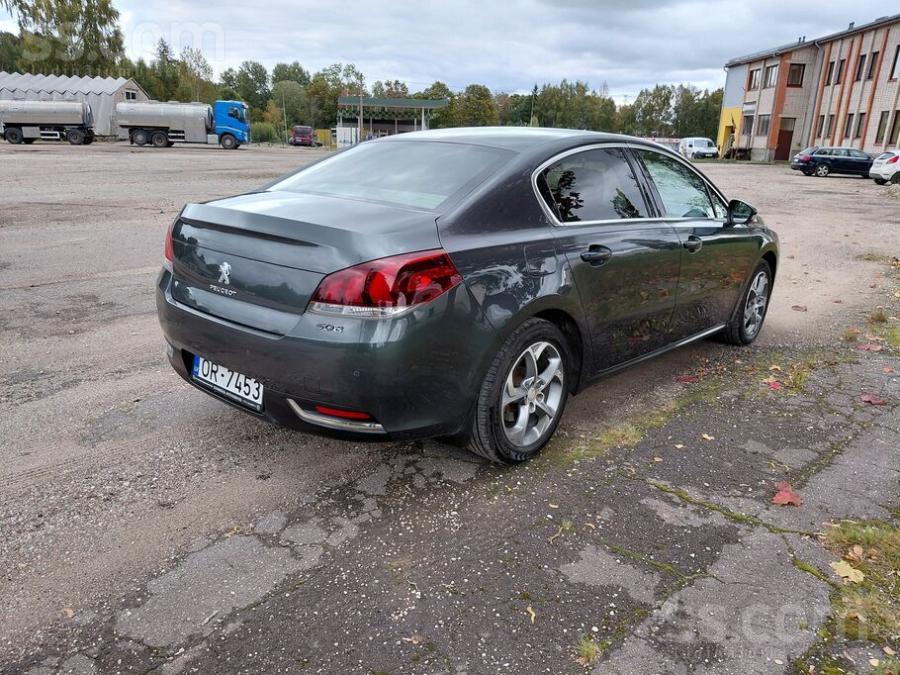 Серый Пежо 508 2015 в Талси, объемом двигателя 1.60 л и пробегом 163 тыс. км за 7950 €, фото 5 на AUTOMOTO.COM.LV