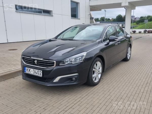 Grey Peugeot 508 2016 in Rezekne, with an engine capacity of 1.60 L and mileage of 191 thousand km for 9200 €, photo 2 on AUTOMOTO.COM.LV