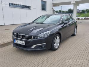 Grey Peugeot 508 2016 in Rezekne, with an engine capacity of 1.60 L and mileage of 191 thousand km for 9200 €, photo 2 on AUTOMOTO.COM.LV