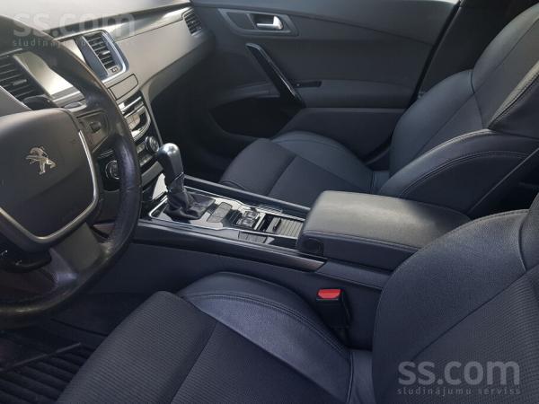 Grey Peugeot 508 2016 in Rezekne, with an engine capacity of 1.60 L and mileage of 191 thousand km for 9200 €, photo 5 on AUTOMOTO.COM.LV