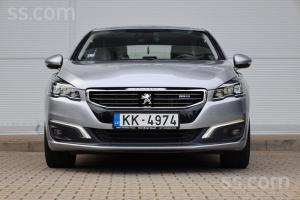 Grey Peugeot 508 2016 in Riga, with an engine capacity of 2.00 L and mileage of 0 thousand km for 7995 €, photo 3 on AUTOMOTO.COM.LV