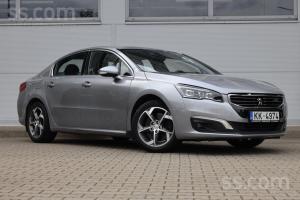 Grey Peugeot 508 2016 in Riga, with an engine capacity of 2.00 L and mileage of 0 thousand km for 7995 €, photo 4 on AUTOMOTO.COM.LV
