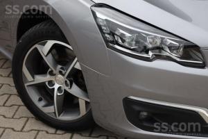 Grey Peugeot 508 2016 in Riga, with an engine capacity of 2.00 L and mileage of 0 thousand km for 7995 €, photo 5 on AUTOMOTO.COM.LV