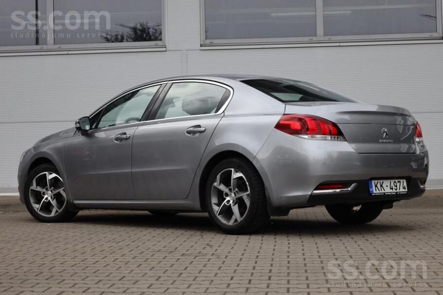 Grey Peugeot 508 2016 in Riga, with an engine capacity of 2.00 L and mileage of 0 thousand km for 7995 €, photo 6 on AUTOMOTO.COM.LV