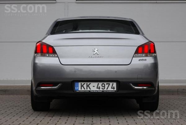 Pelēks Peugeot 508 2016 Rīga, ar dzinēja tilpumu 2.00 L un nobraukumu 0 tūkst. km par 8495 €, foto 7 vietnē AUTOMOTO.COM.LV
