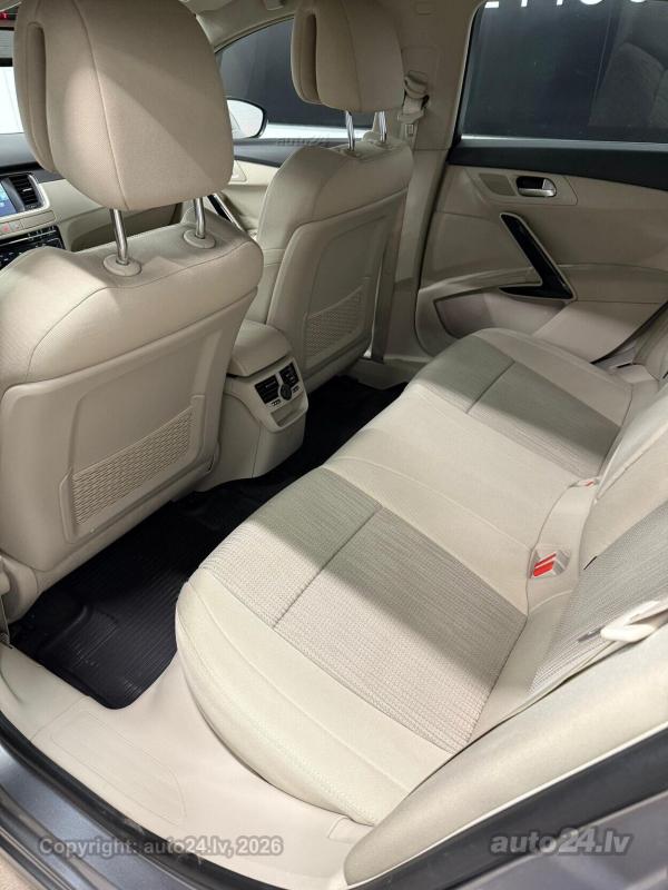 Grey Peugeot 508 2016 in Tallinn, with an engine capacity of 1.60 L and mileage of 110 thousand km for 7495 €, photo 11 on AUTOMOTO.COM.LV