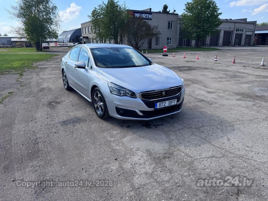 Pelēks Peugeot 508 2016 Tallina, ar dzinēja tilpumu 2.00 L un nobraukumu 261 tūkst. km par 5400 €, foto 8 vietnē AUTOMOTO.COM.LV