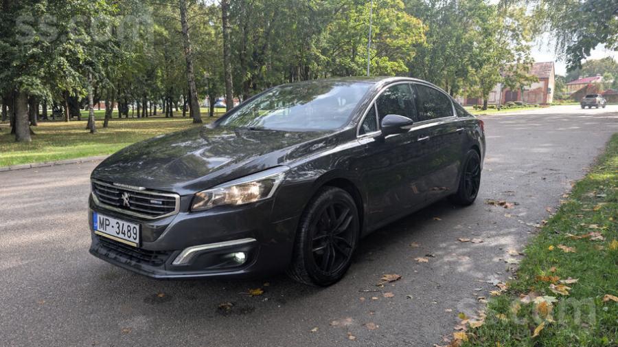 Grey Peugeot 508 2016 in Ludza, with an engine capacity of 1.60 L and mileage of 313 thousand km for 5500 €, photo 1 on AUTOMOTO.COM.LV