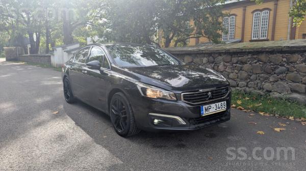 Grey Peugeot 508 2016 in Ludza, with an engine capacity of 1.60 L and mileage of 313 thousand km for 5500 €, photo 3 on AUTOMOTO.COM.LV