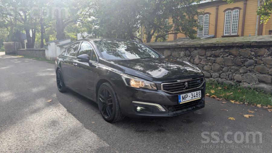 Grey Peugeot 508 2016 in Ludza, with an engine capacity of 1.60 L and mileage of 313 thousand km for 5500 €, photo 3 on AUTOMOTO.COM.LV